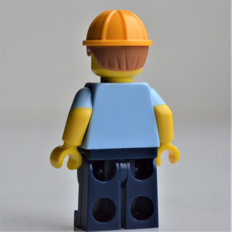 Carpenter - Genuine LEGO® Minifigure // Construction Worker Handyman ...