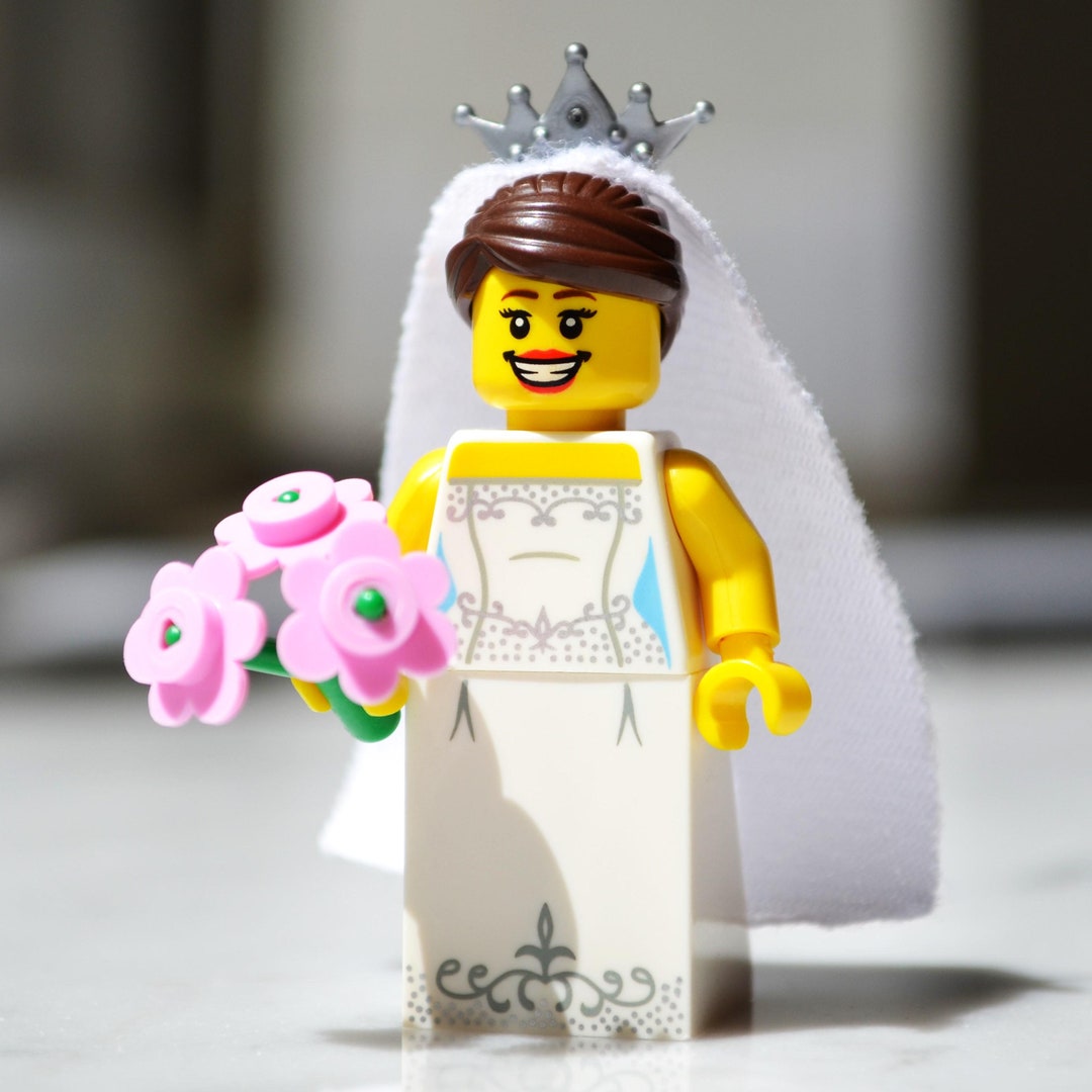 Bride - Genuine LEGO® Minifigure / Wedding Married Woman Wife Cake ...