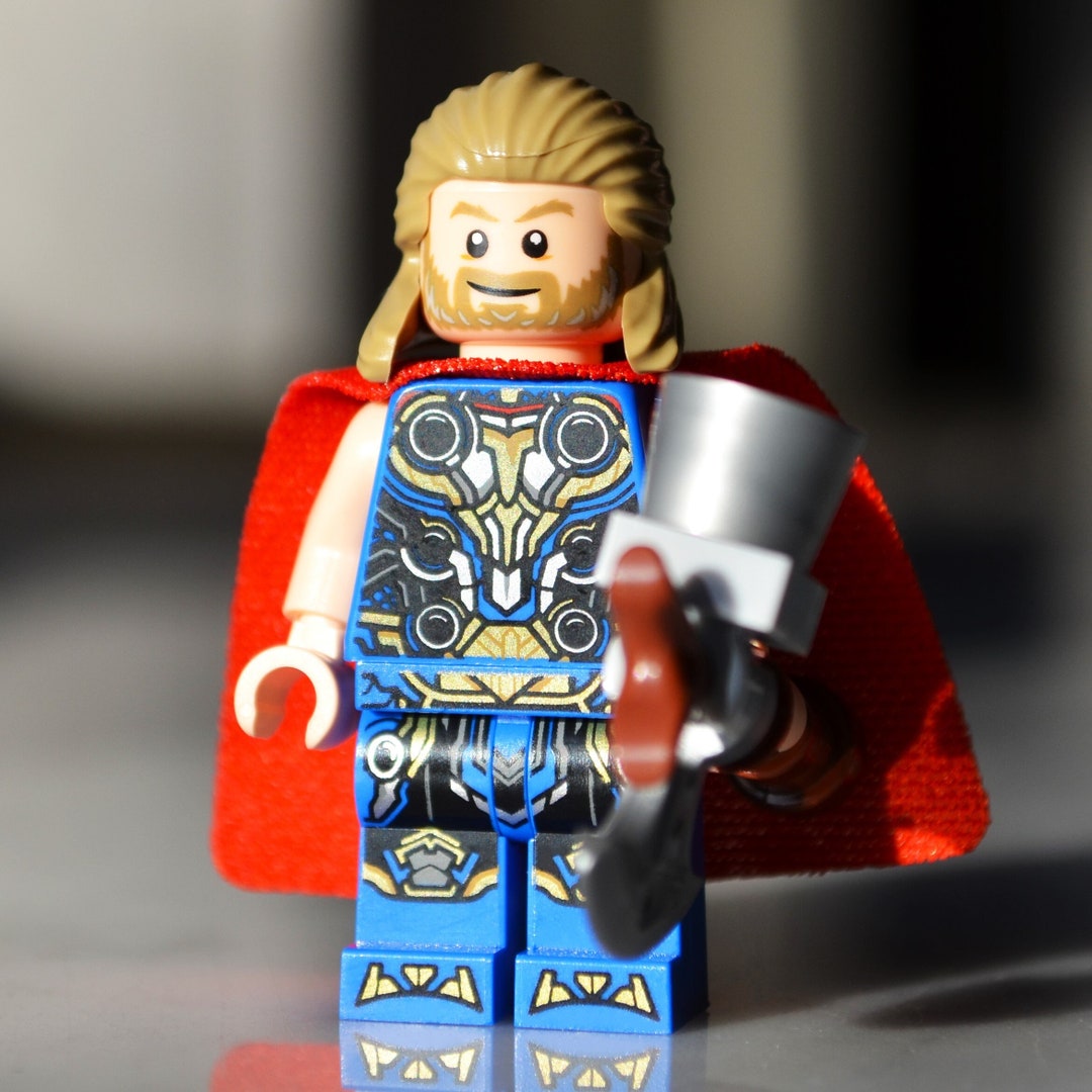 Thor - 2022 Love & Thunder Movie Version - Genuine LEGO® Minifigure ...