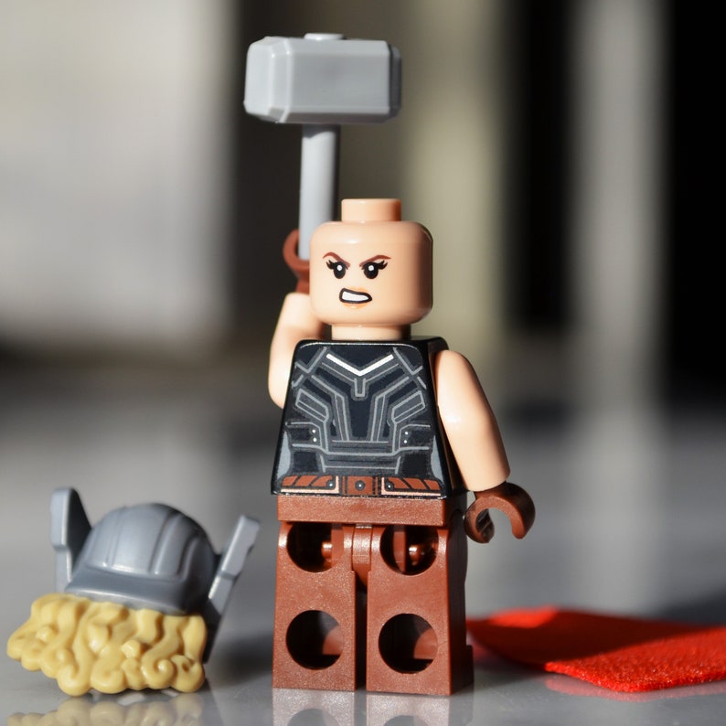 Mighty Thor Jane Foster 2022 Love & Thunder Movie Version Genuine LEGO ...