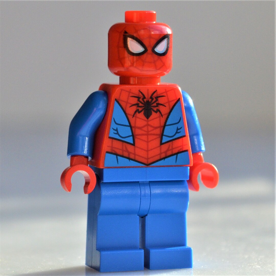 Spider-man - 2019 Design - Genuine LEGO® Minifigure // Spiderman Spider ...