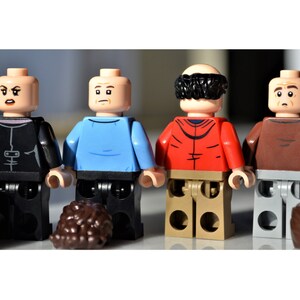 Seinfeld Cast - Genuine LEGO® Minifigure Set / Jerry / George Costanza ...