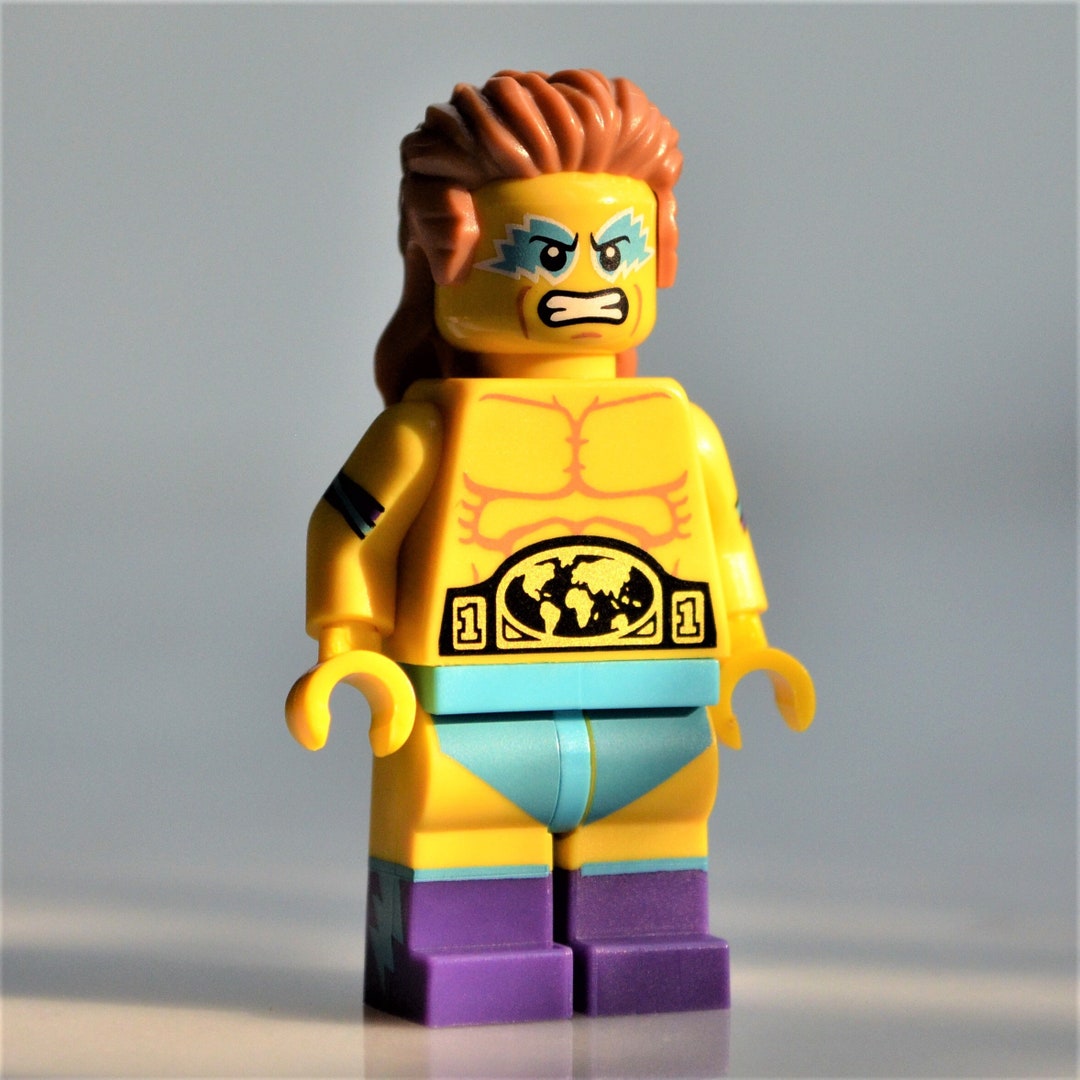 Wrestling Champion - Genuine LEGO® Minifigure / Wrestler Champ Pro ...