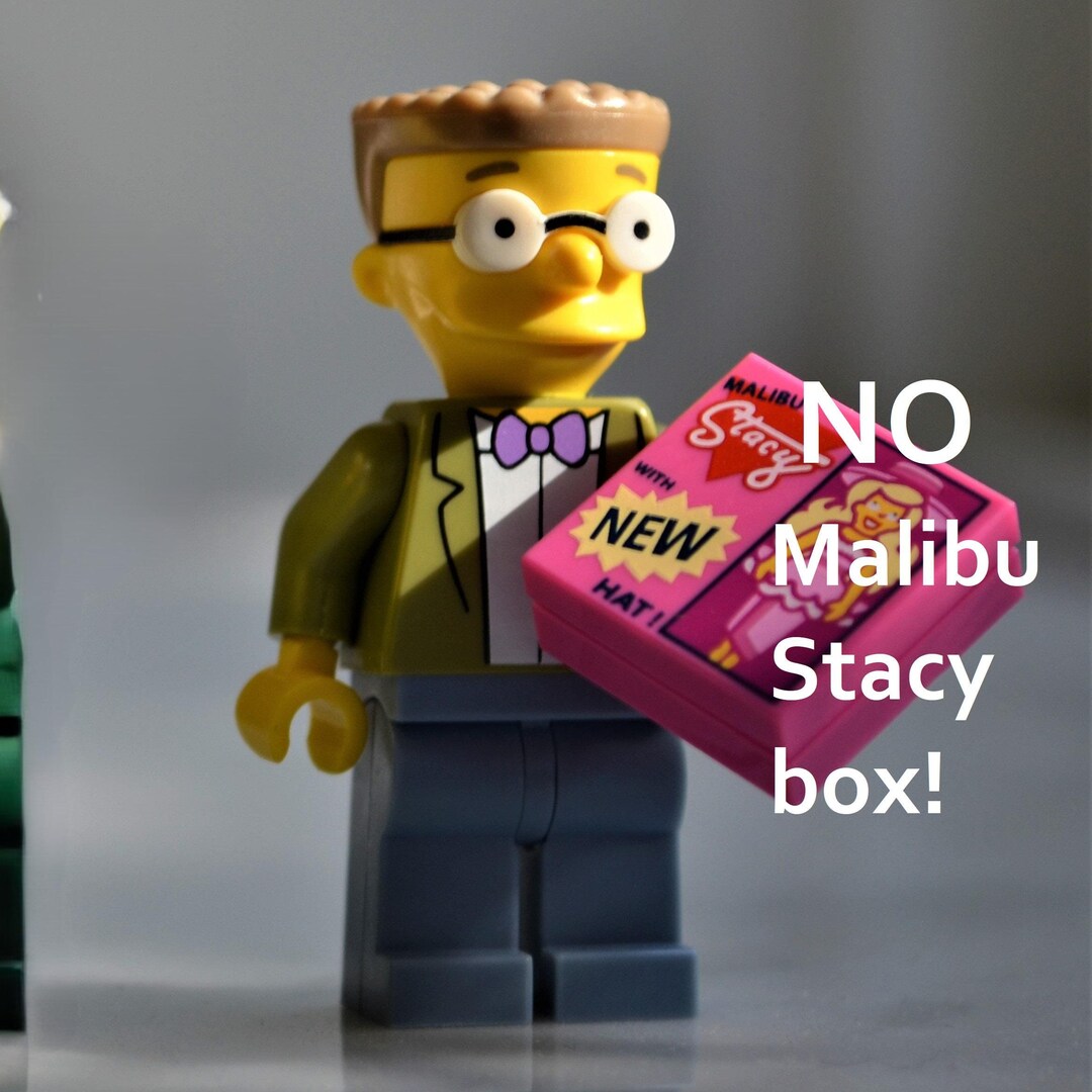 Waylon Smithers Genuine LEGO® Minifigure / NO Malibu Stacy Box / Mr ...