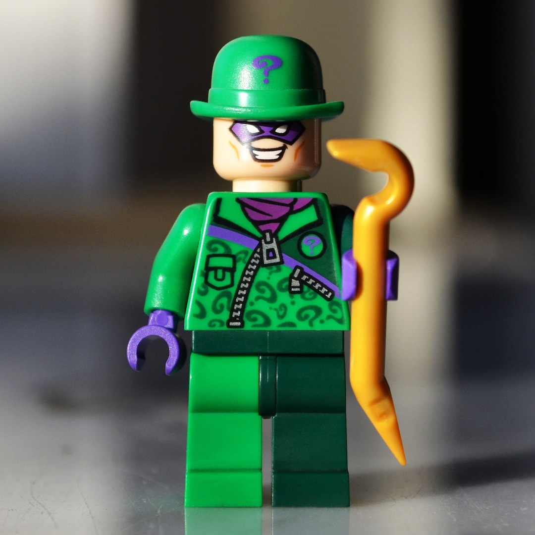 The Riddler - 2014 Design - Genuine LEGO® Minifigure / From Set 76012 ...