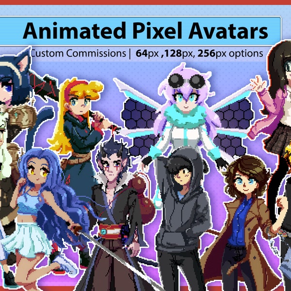Stream Avatars Sprites - Etsy
