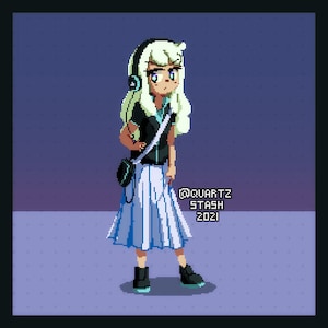 Animated Pixel Avatars 256px, 128px, & 64px | Great Fit for Twitch ...