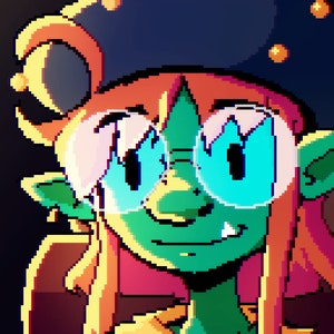 Retro Pixel Art Animation, Custom Icon Commission, 64px and 128px ...