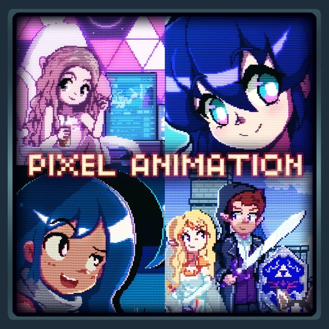 Retro Pixel Art Animation, Custom Icon Commission, 64px and 128px ...
