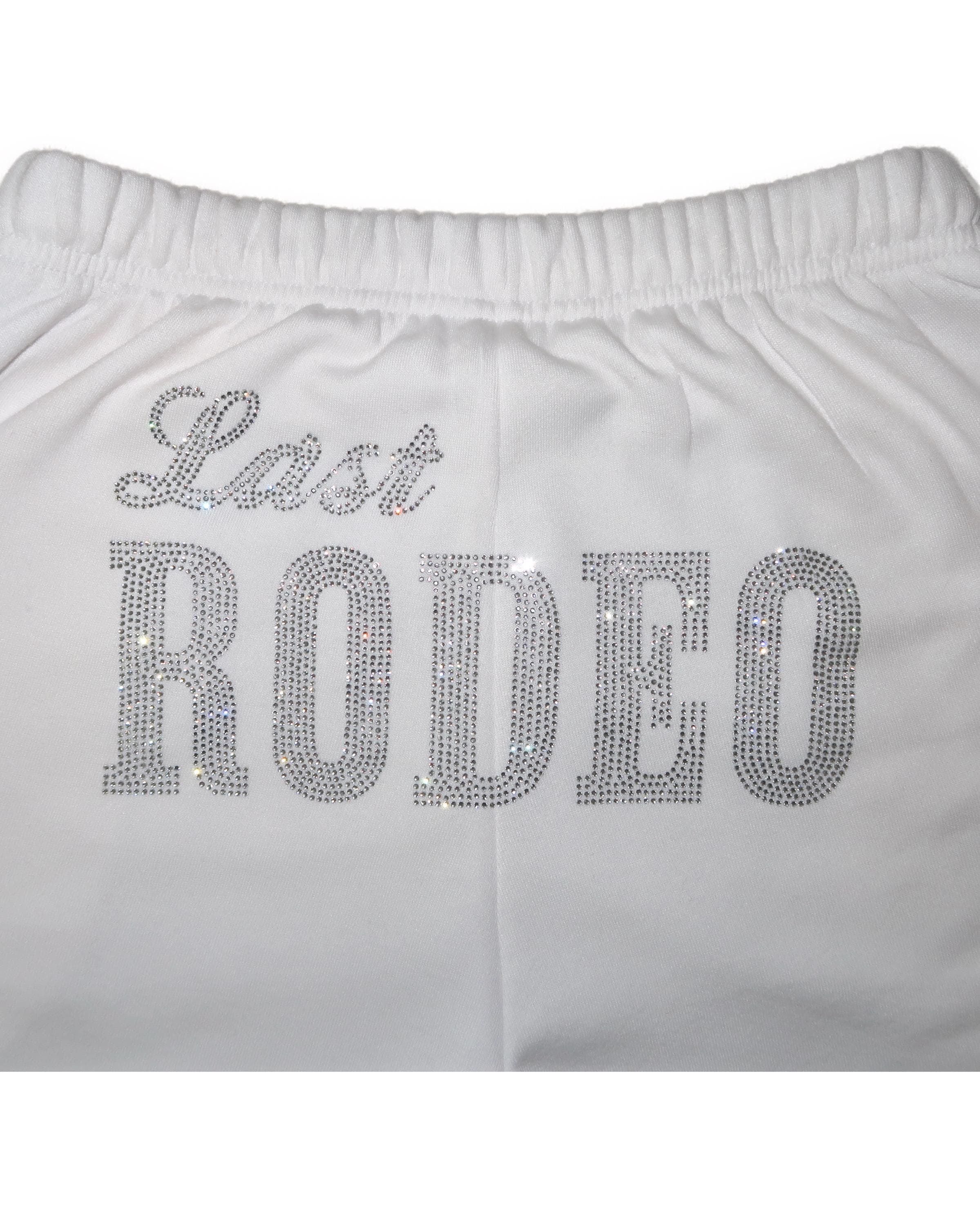 Bride's Last Rodeo Rhinestone Sweatsuit: Bridal Loungewear Set - Etsy