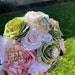 Sage Green and Blush Mix Bouquet - Etsy