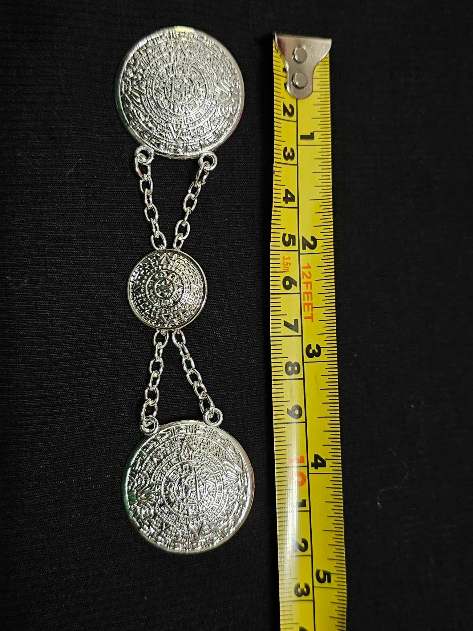 Silver Charro Button - Etsy