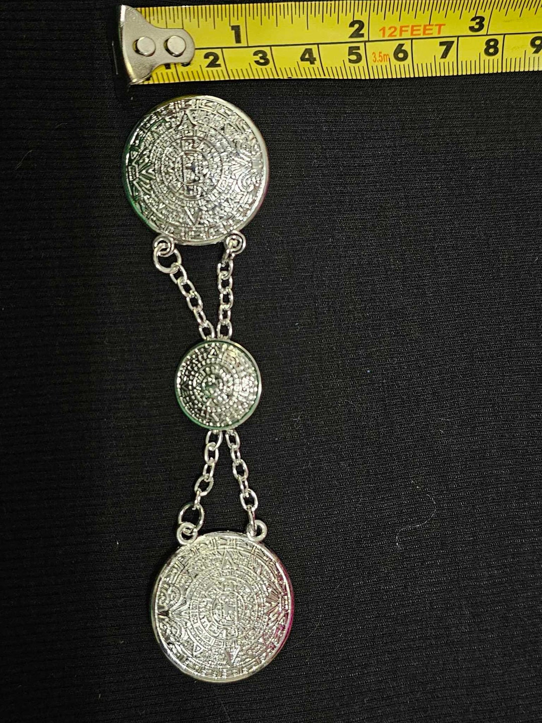 Silver Charro Button - Etsy