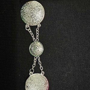 Silver Charro Button - Etsy