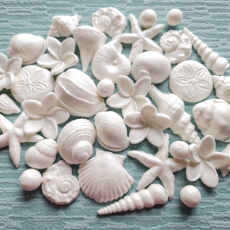 Seashell Cake Topper - Etsy