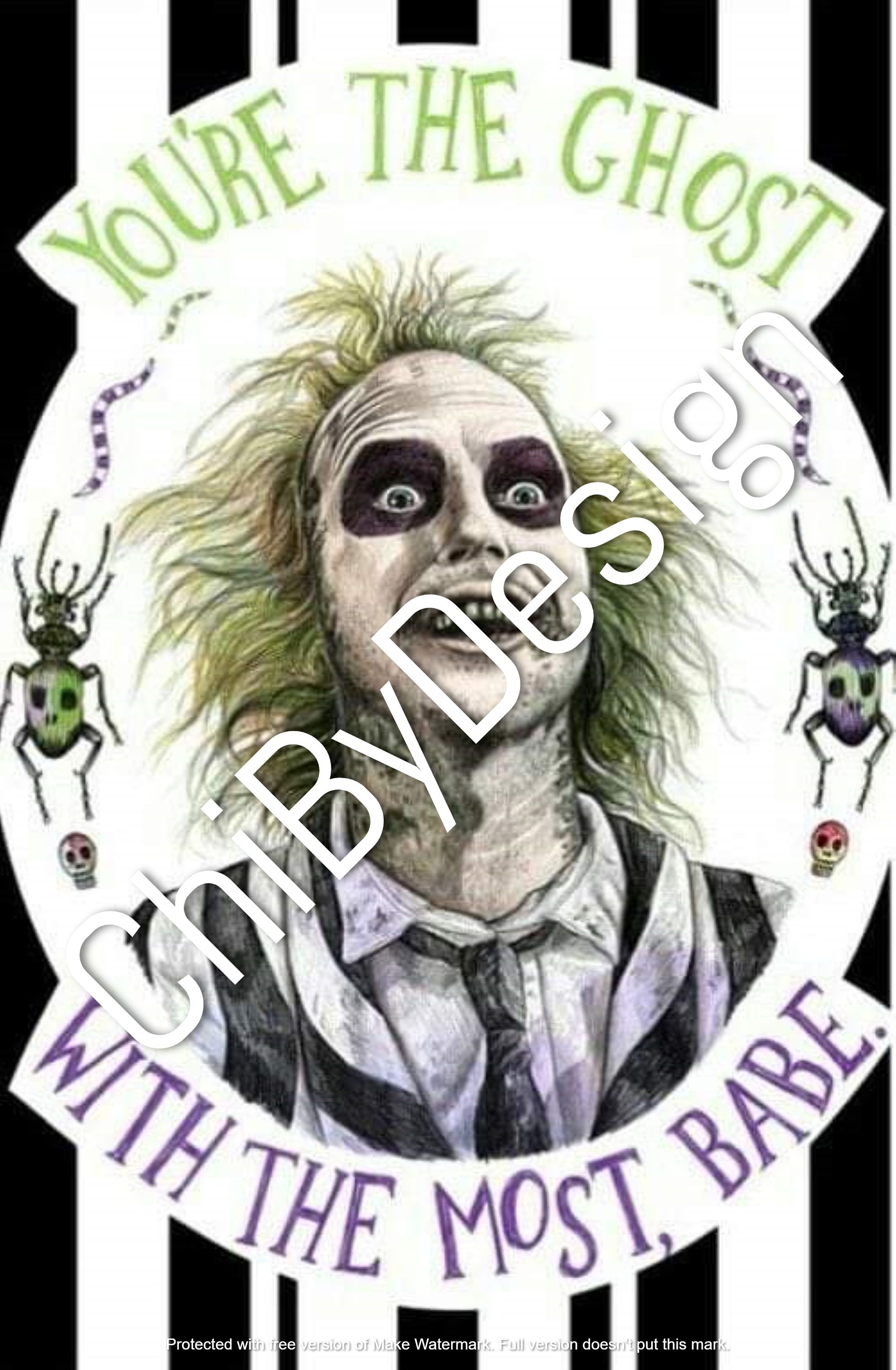 Beetlejuice Png Cut Files Ghost With the Most Halloween - Etsy UK