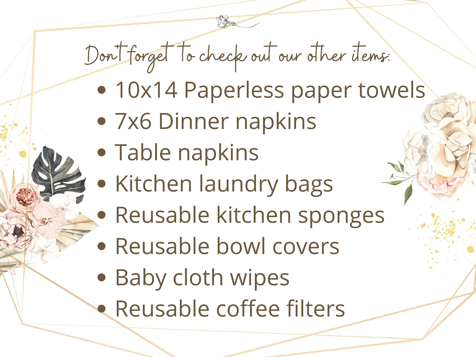 Paperless Paper Napkins 12 7x6 1-ply Reusable Paper Napkins | Etsy