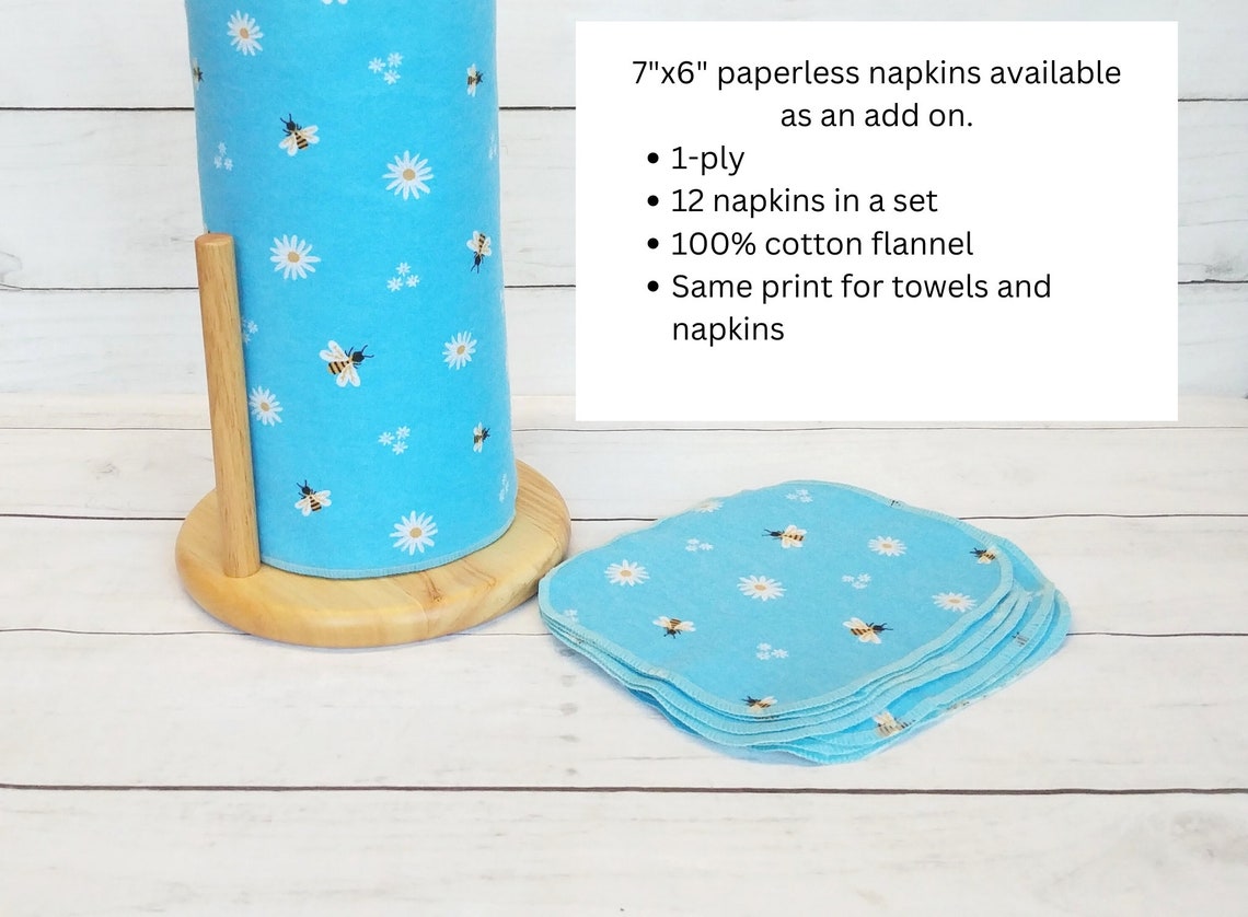 Kitchen Paperless Towel, No Waste Home, Reuse Paper Towel, Zero Waste ...