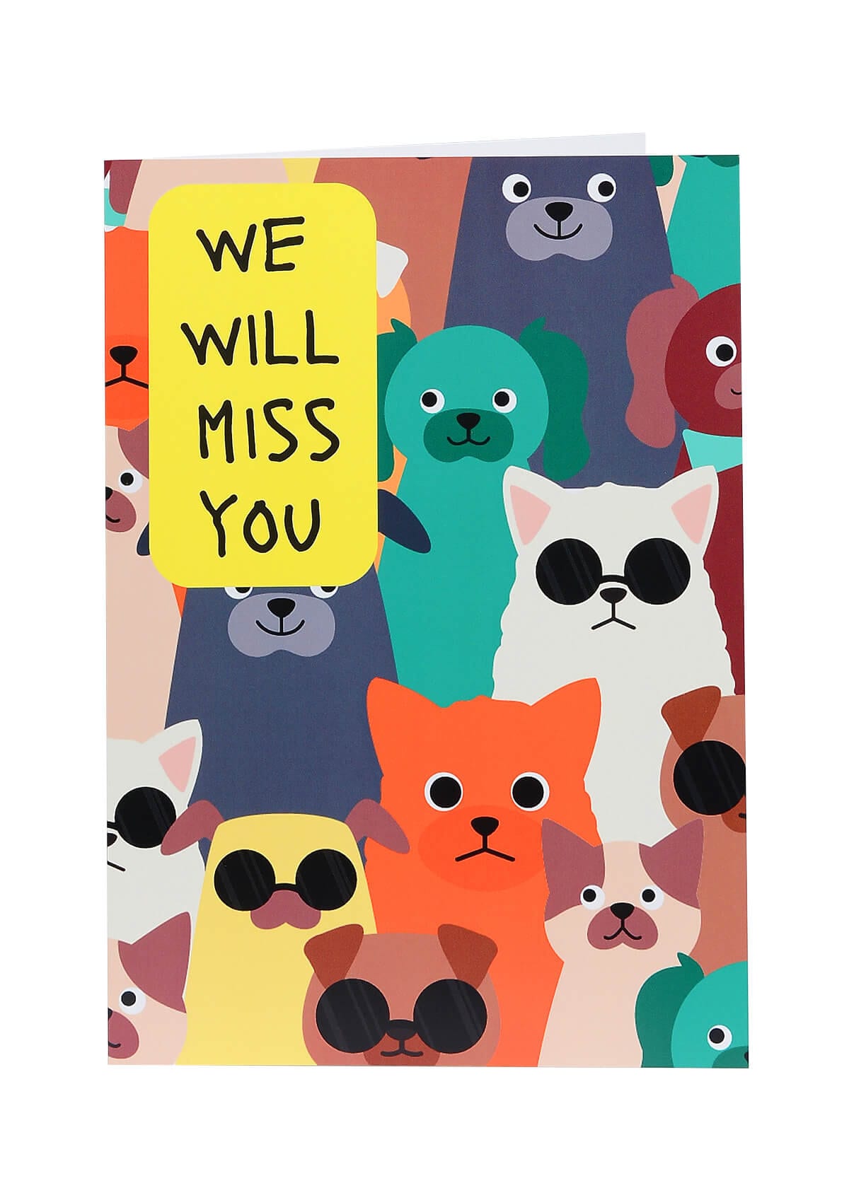 Large Farewell Card: Funny Dog Design, Goodbye Gift (A4 Size) - Etsy