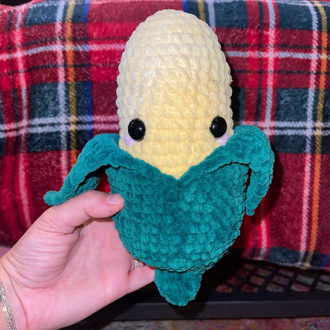Cute Corn Plushie Removable Husk & Corn Plush Fidget Plush Food Plush ...