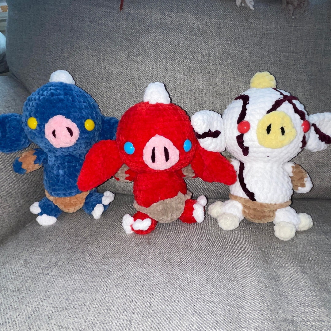 Pig Demons | Chibi Cute Pig Demon | Video Game Plushie | Cute Video ...