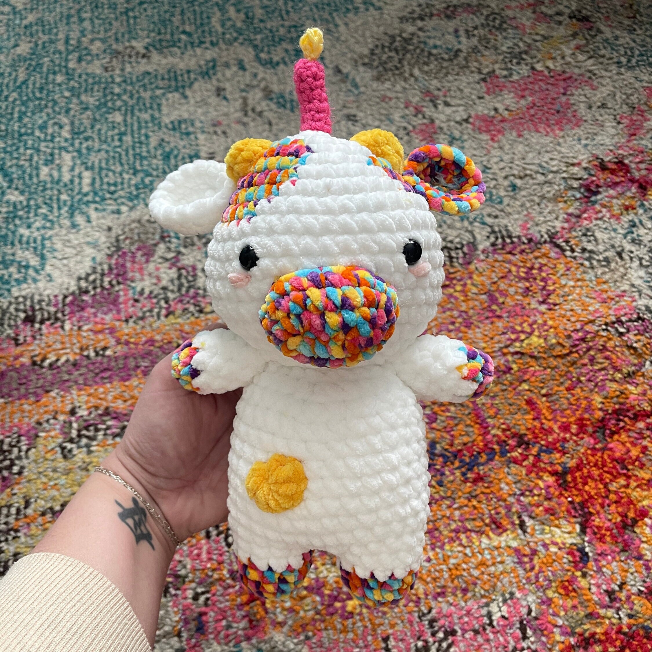 CUSTOM Crochet Cows | Kawaii Cow Plush | Crochet Cow Plush | Cute Cow ...