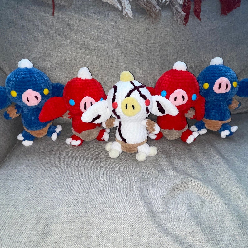 Chibi Pig Demon Plushie | Fantasy Video Game Troll - Etsy
