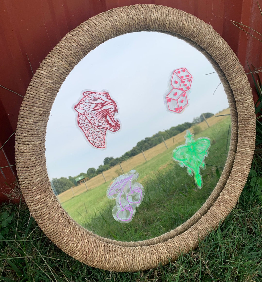 Sun Catcher | Window Cling | Rainbow Window Cling | Moth Window Cling ...