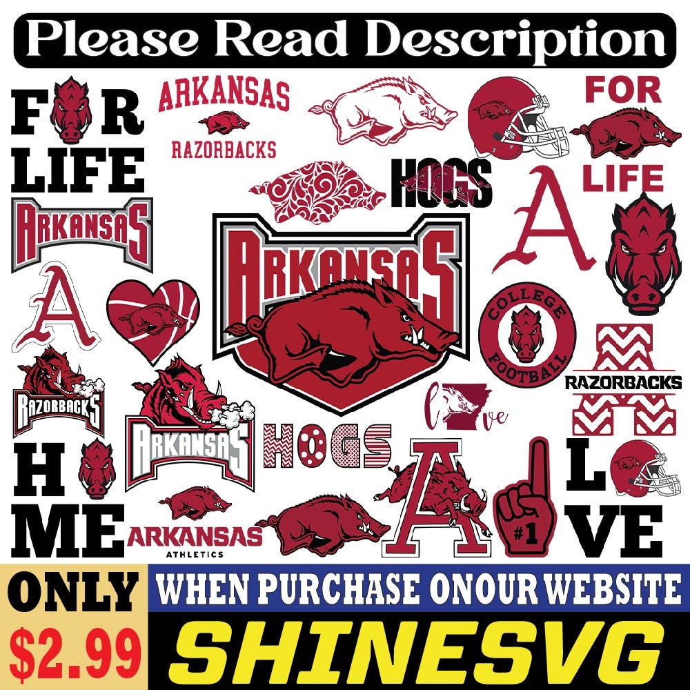 Arkansas-razorbacks Svg N C A A SVG Arkansas-razorbacks - Etsy