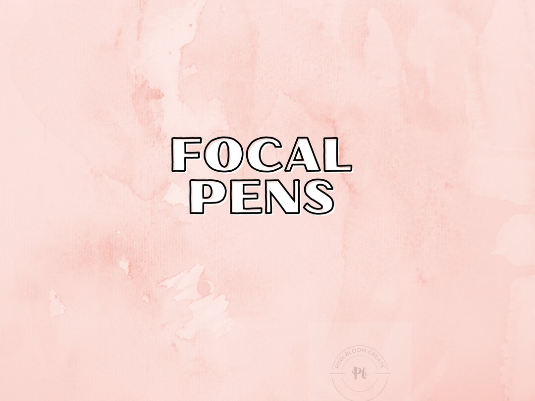 Focal Pen/ Custom - Etsy