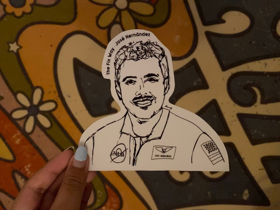 José Hernández Clear Sticker Aerospace, Engineering, NASA, STEM, Space ...