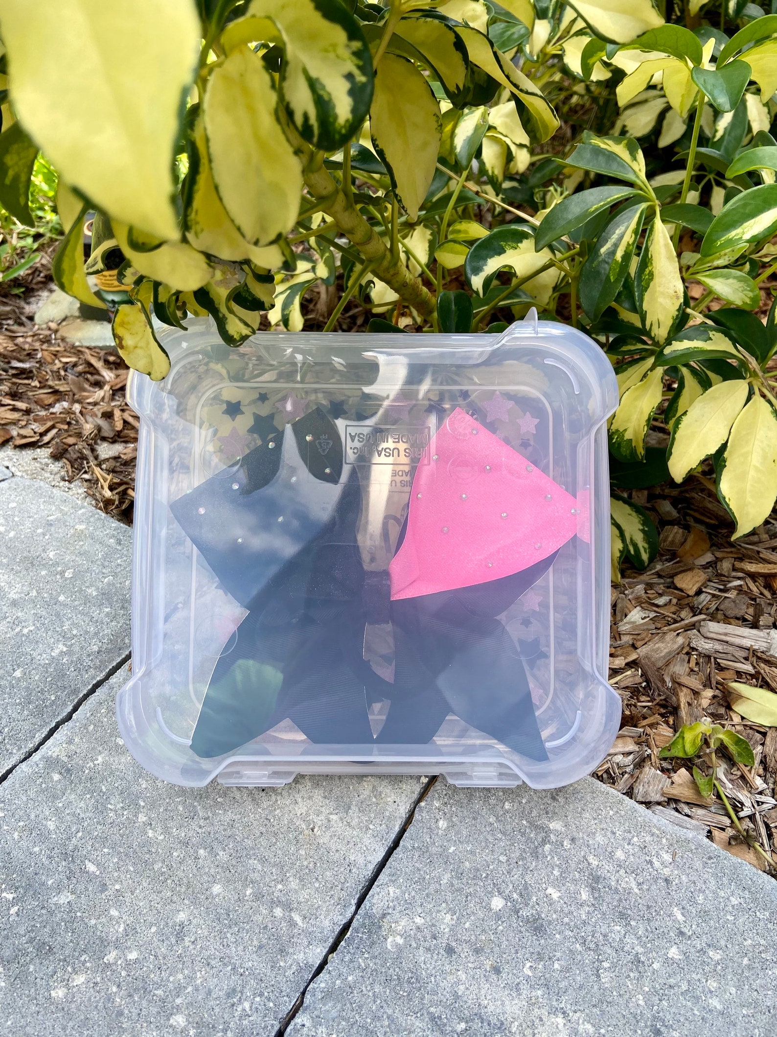 Bow Box Cheer Bow Holder Cheer Bow Box Cheer Team Gift - Etsy