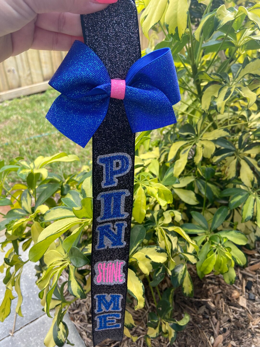 Pin Me Ribbon Cheer Pin Me Ribbon Pin Me Ribbon Clip Holder Cheer Team ...