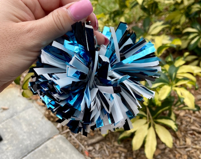Pom Pom Keychain - Cheer Keychain - Cheerleading Keychain - Cheer Team ...