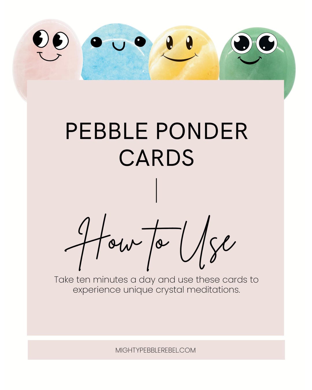 Pebble Ponder Cards - Etsy