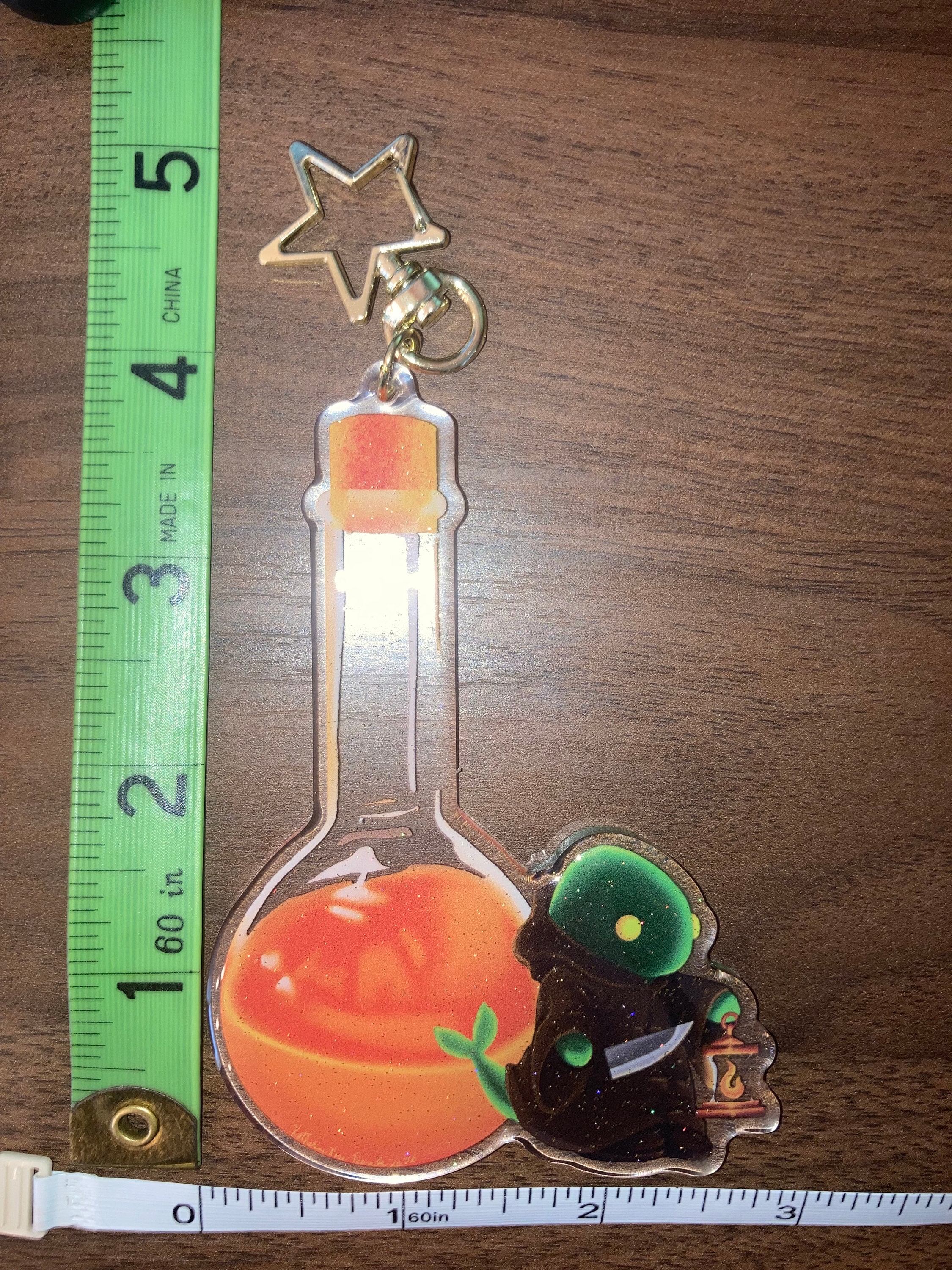 Final Fantasy Potion Series - Tonberry Ether Keychain - Etsy