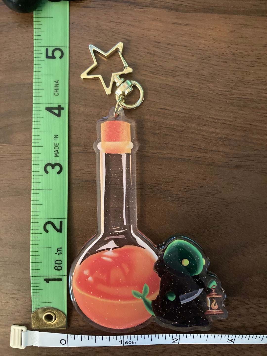 Final Fantasy Potion Series - Tonberry Ether Keychain - Etsy