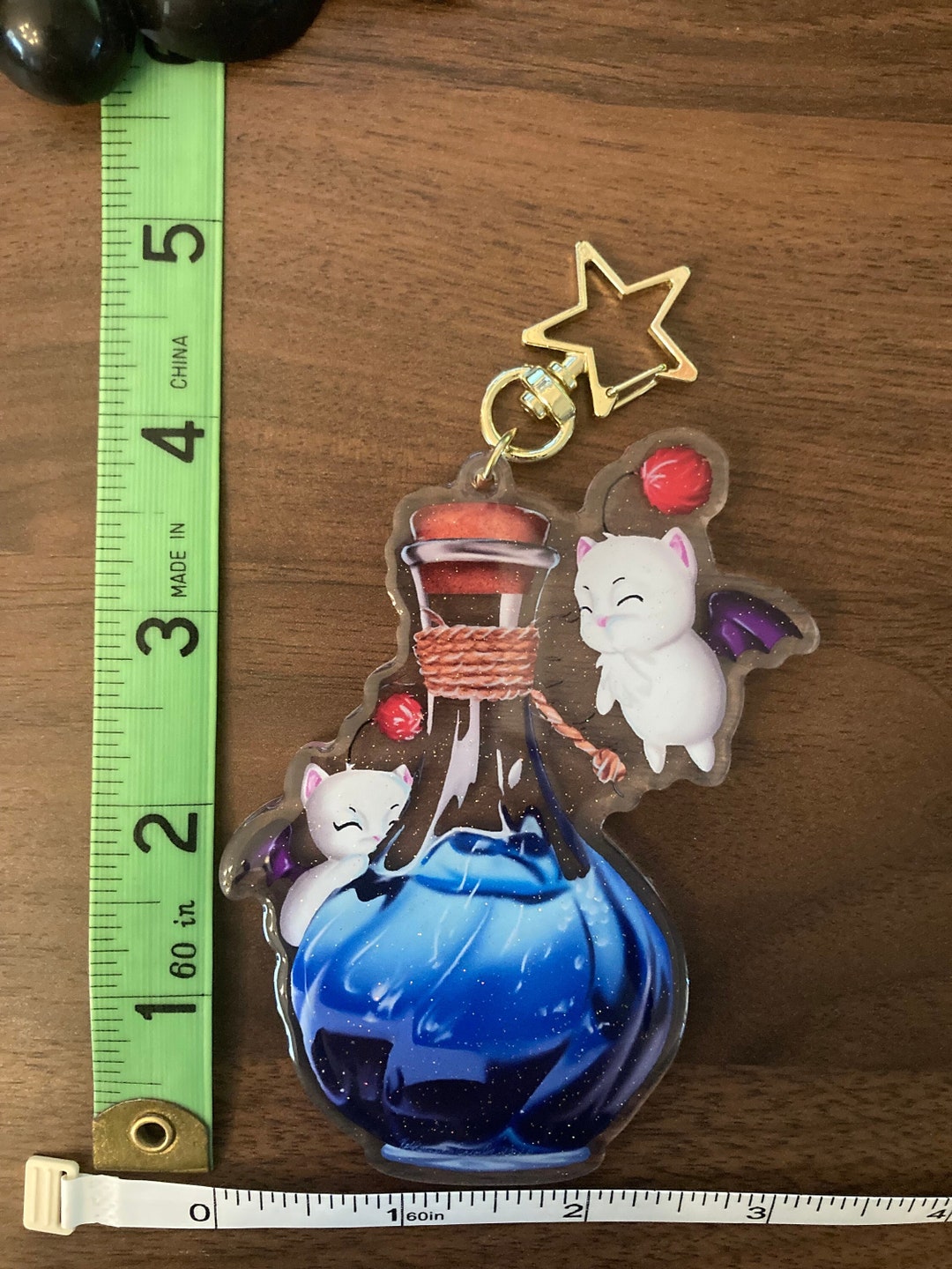 Final Fantasy Potion Series - Moogle Potion Keychain - Etsy