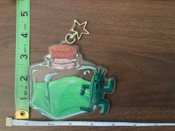 Final Fantasy Potion Series Cactuar Antidote Keychain - Etsy