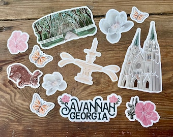 Savannah Sticker - Etsy
