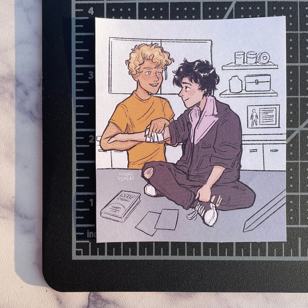 Solangelo Stickers Nico Di Angelo and Will Solace, Percy Jackson - Etsy