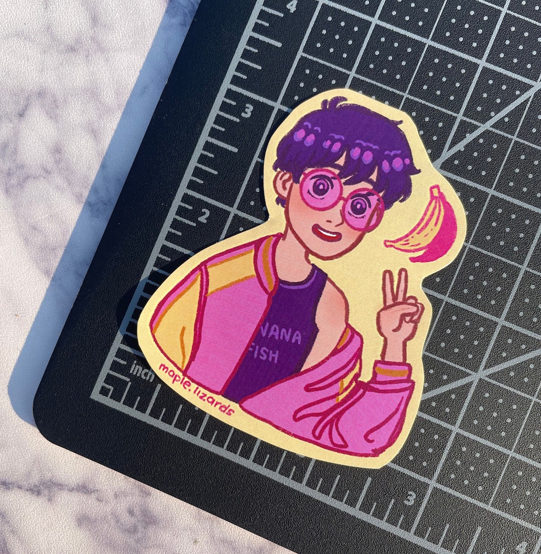 Eiji Banana Fish Sticker - Etsy