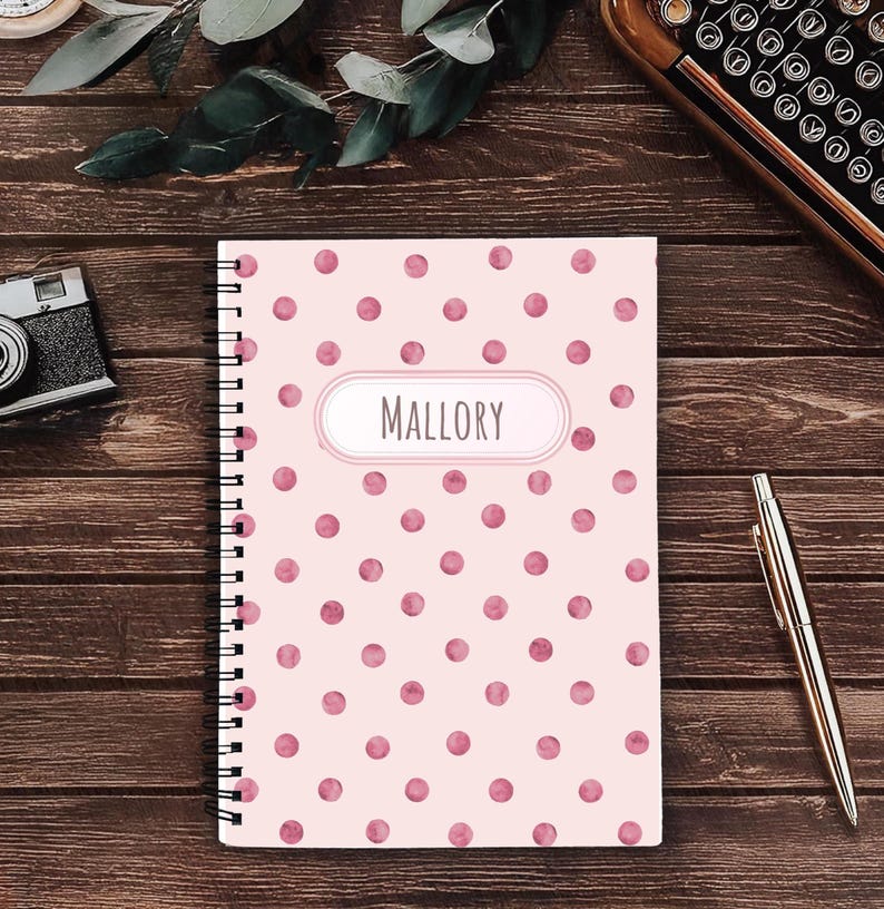 Butterfly Notebook Back to School Custom Girls Notebook Personalized ...