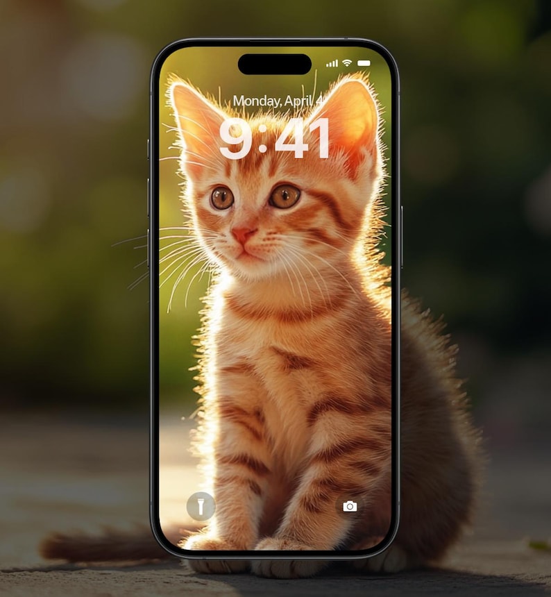 2025 iPhone Lock Screen Mockup PSD • iPhone Wallpaper Photoshop ...