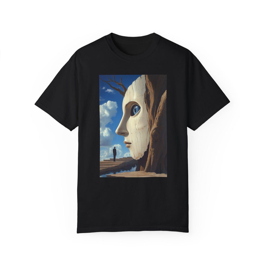 Surrealist Art Unisex T-shirt, Nature-inspired Tee, Creative Gift ...