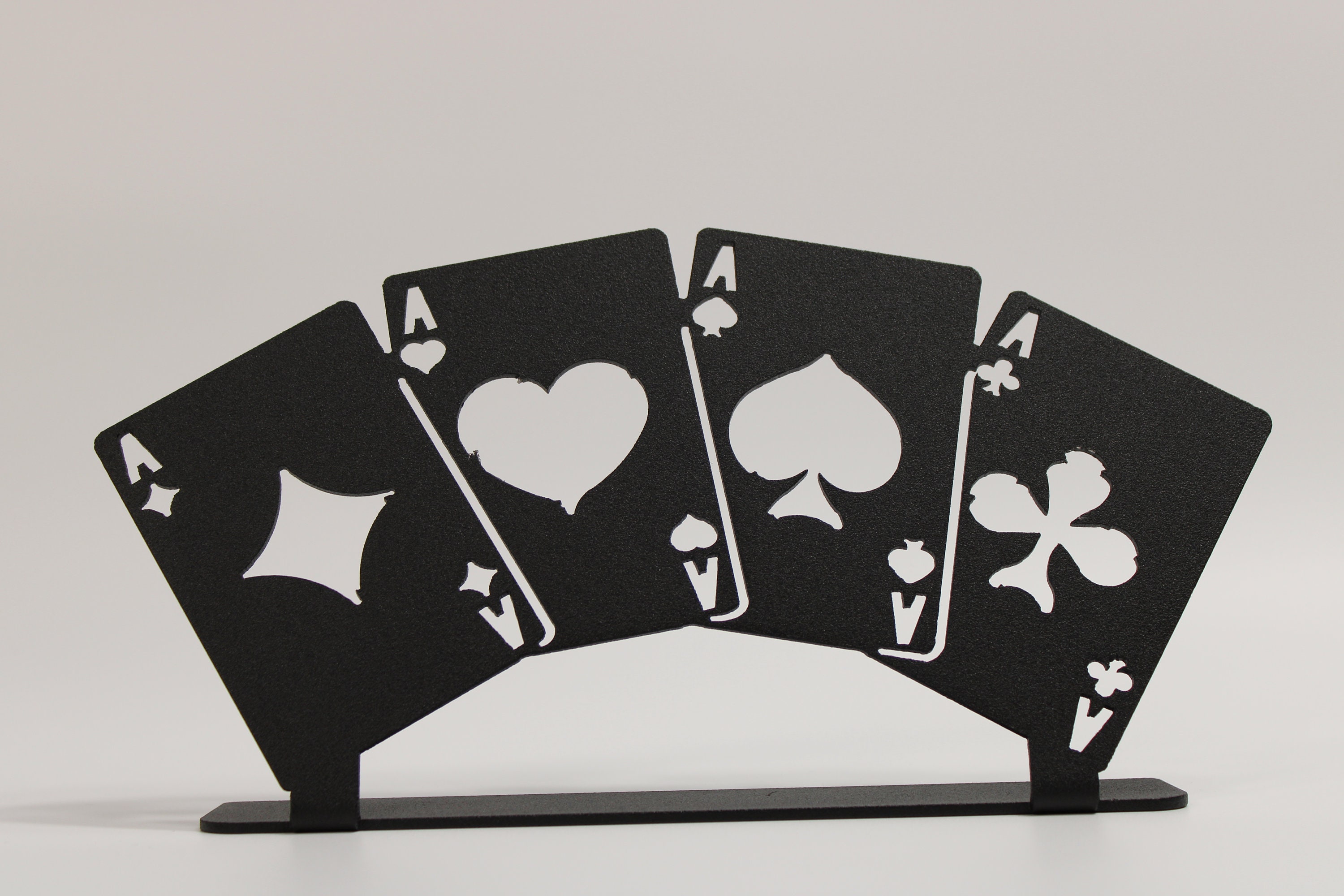 Quad Aces Tabletop Straight Flush Home Decorations Perfect for Your ...