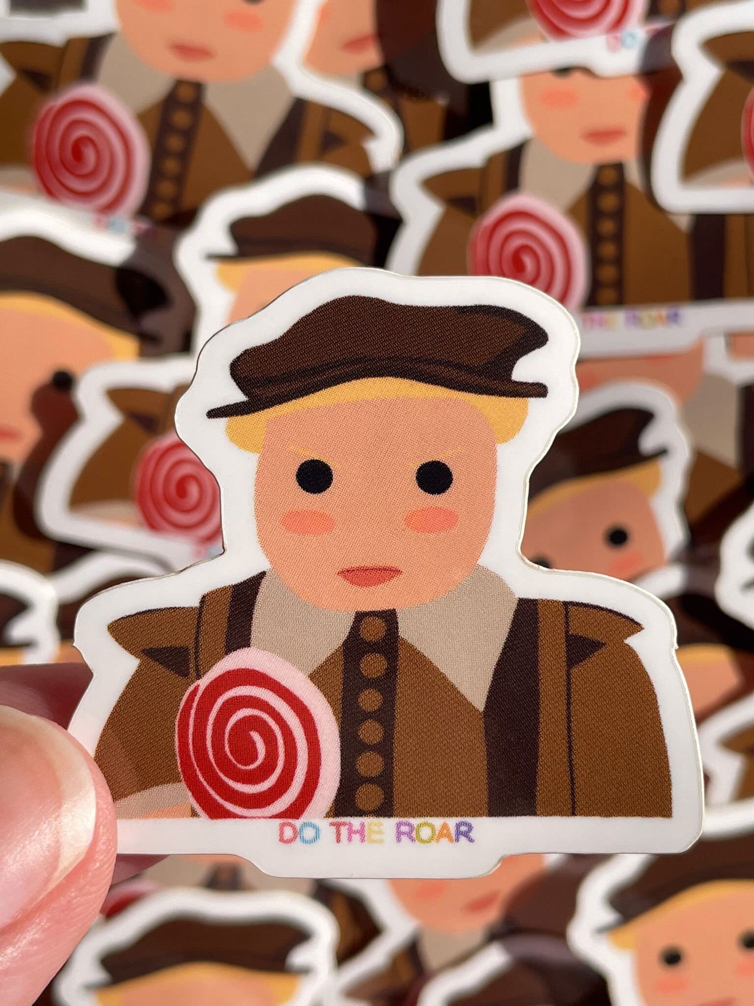 Do the Roar Sticker, Waterproof Sticker, Vinyl Sticker, Shrek Meme, Die ...