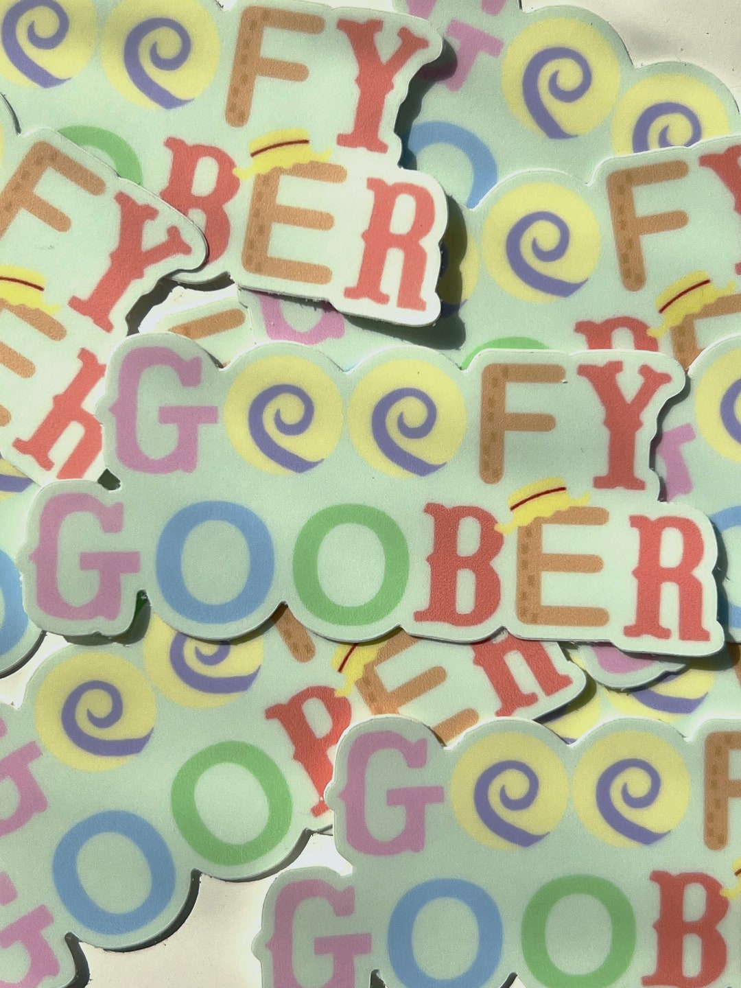 Goofy Goober Sticker, Vinyl Sticker, Die Cut Sticker, Laptop Sticker ...