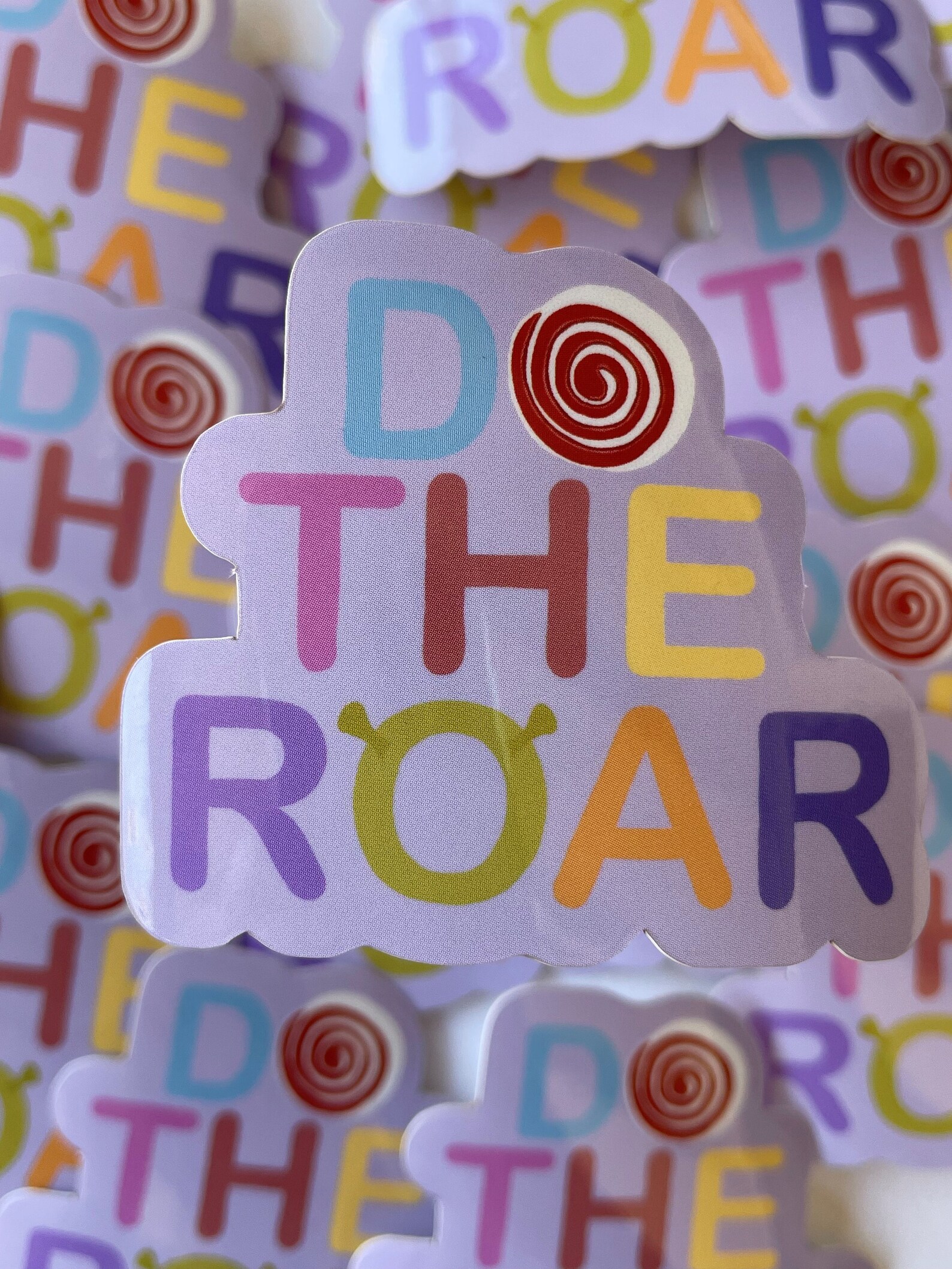 Shrek Do the Roar Vinyl Sticker Glossy Sticker Meme Sticker - Etsy