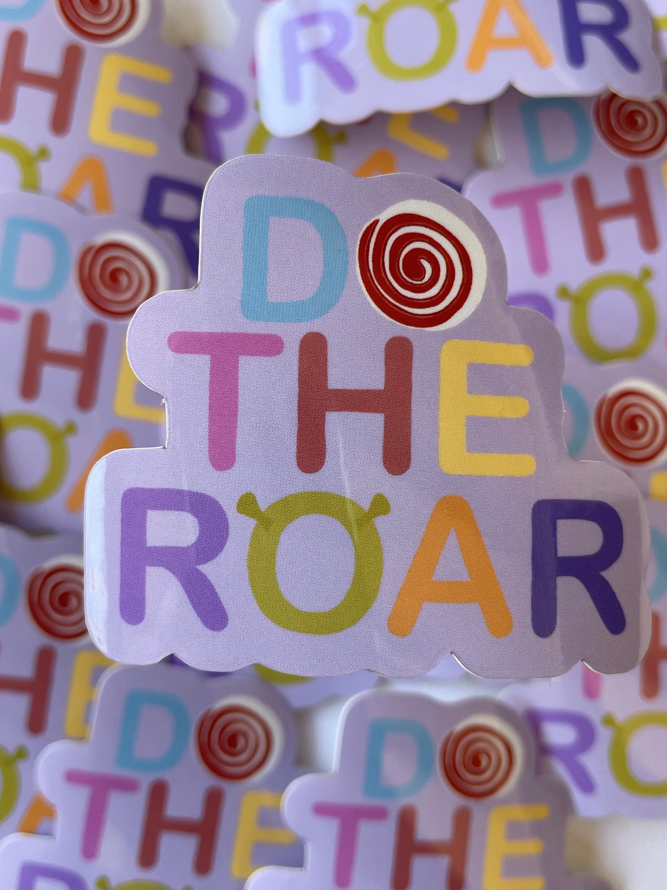 Shrek Do the Roar Vinyl Sticker Glossy Sticker Meme Sticker | Etsy